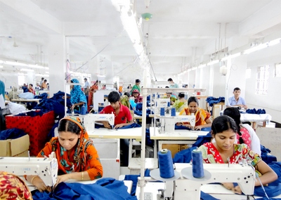 Organogram of Sewing Section in Apparel Industry - Textile Flowchart