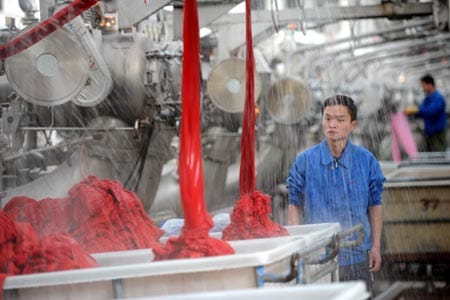 Process Flow Chart of Topping in Reactive Dyeing - Textile Flowchart